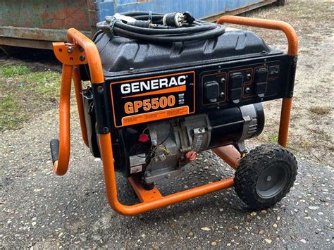 Video Generac Gp5500 Generator Trice Auctions