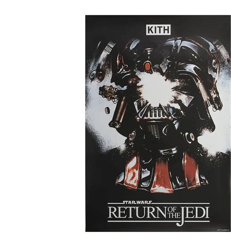 Kith X Star Wars Exploding Darth Vader Poster Multicolor Ss23 Us