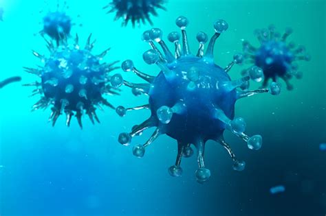 3d 그림 병원 성 바이러스 호스트 유기 체에 감염을 일으키는 바이러스 성 질병 전염병입니다 바이러스 추상적인 배경입니다 바이러스 박테리아 세포 감염 유기 체입니다 3차원