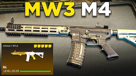 The New Mw3 M4 Is Insane In Modern Warfare 3 😲 Best M4 Class Setup Modern Warfare 3 Youtube