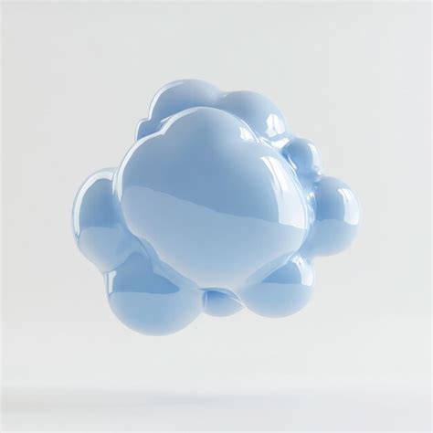 Translucent 3d Glass Shape Premium Ai Generated Image