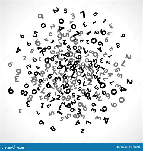 Number Background Cartoon Vector 41386873