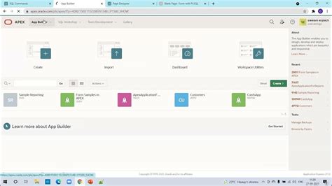 Oracle Apex Form And Form Types Apex Custom Form With Plsql Demo