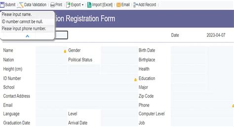 Importing Excel Data Online