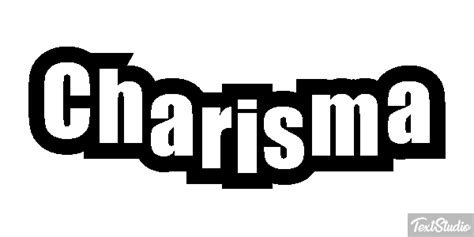 Charisma Name Animated  Logo Designs