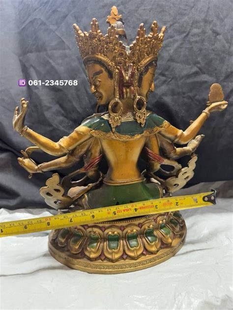 🕉️พระพุทธรูปอุษณิศวิชัย 3 หน้า 8 องค์ใหญ่ Ennxo