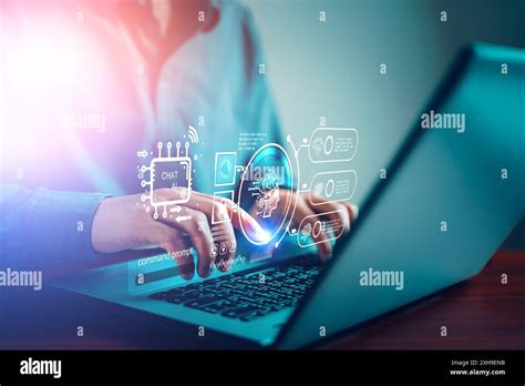 Ai Chatbot Conversation Using Artificial Intelligence Technology Smart