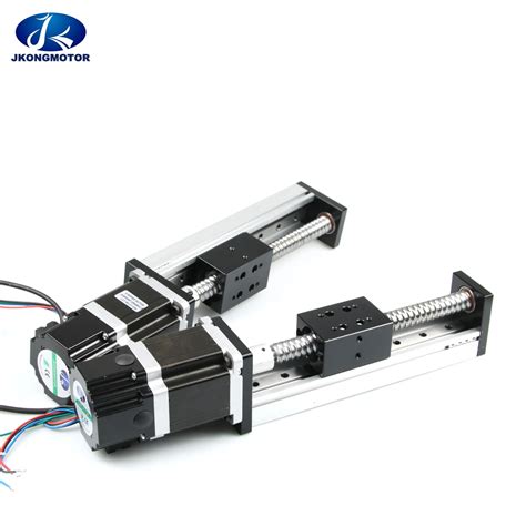 60mm Nema24 Ball Screw Cnc Linear Guide Rail Stepper Motor Motion Stage