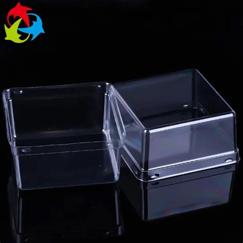 도매 광장 미니 케이크 플라스틱 상자 사탕 물집 포장 용기