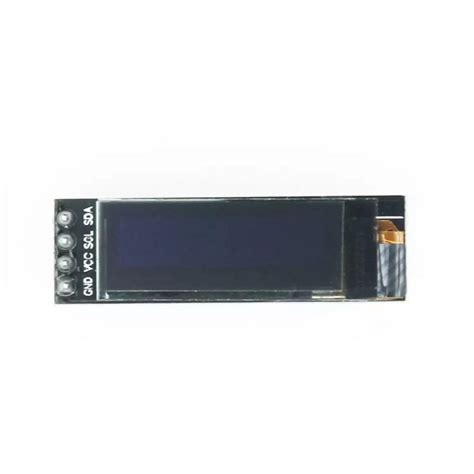 0 91 Inch 12832 Blue OLED Display Module With I2C IIC Serial Interface