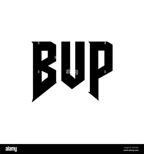 Bup Letter Logo Design For Technology Company Bup Logo Design Black