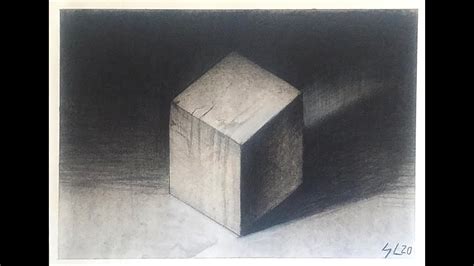 Realistic Cube Drawing