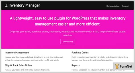 5 Best Inventory Wordpress Plugins Free And Paid Formget