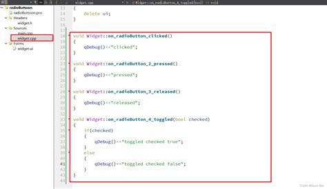 【qt 学习笔记】qt常用控件 按钮类控件 Radio Button的使用及说明qradiobutton Csdn博客