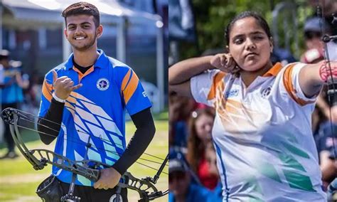 Archery World Cup Prathamesh Jawkar Wins Gold Avneet Kaur Bronze In Individual Compound