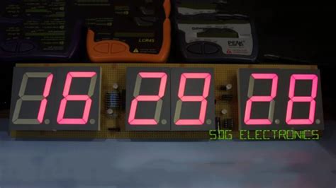 Circuit Diagram Of Digital Led Clock Circuit Diagram