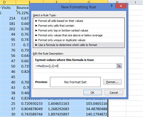 Highlight Alternate Rows Or Columns 3d Engineer
