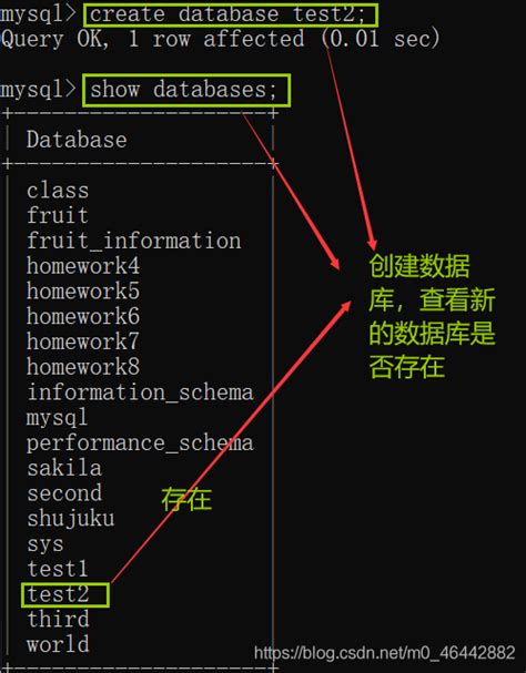命令行中操作mysql，登录mysql，查看所有数据库，使用目标数据库，查看当前使用的数据库名称，创建数据库，删除数据库，查看数据库中表，查看