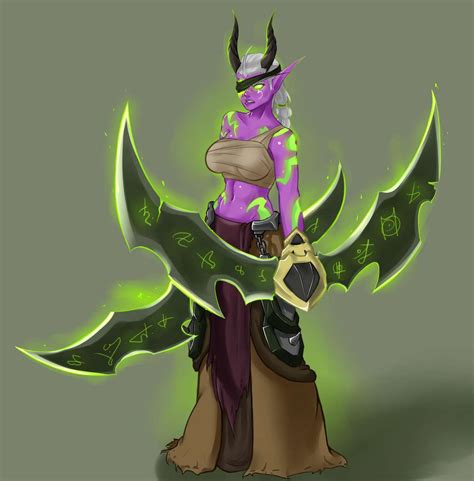 Demon Hunter Warcraft And More Drawn By Malberrybush Danbooru