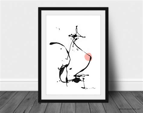 Breast Abstract Art Print Abstract Breast Minimalist Woman Etsy UK