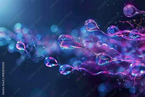 Foto De Stock Biological Process Of Spermatogenesis Sperm Formation In Male Reproductive System