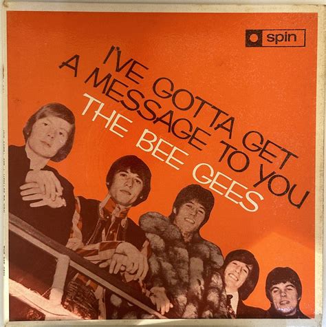 Bee Gees Ive Gotta Get A Message To You 7 Ep Vinyl Used