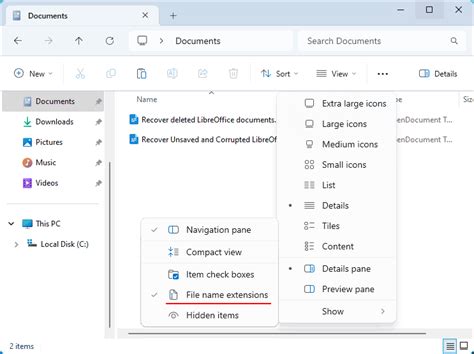 Restoring Unsaved Or Corrupted Libreoffice Documents