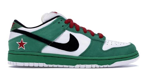 Nike Sb Dunk Low “heineken 20” Rumored For 2023 Skate Shoes Ph