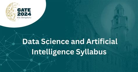 Gate 2024 Data Science And Artificial Intelligence Syllabus Download