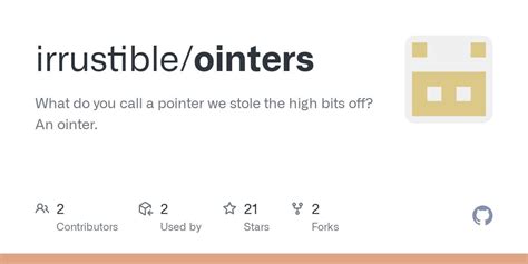 What Do You Call A Rust Pointer We Stole The High Bits Off An Ointer 2021 Rhypeurls