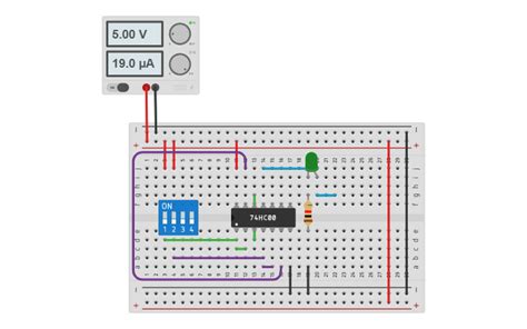 Circuit Design Or Gate Using Nand Tinkercad