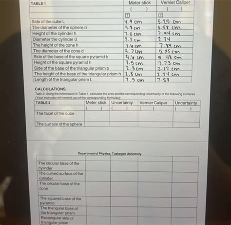 CALCULATIONS Task Using The Information In StudyX