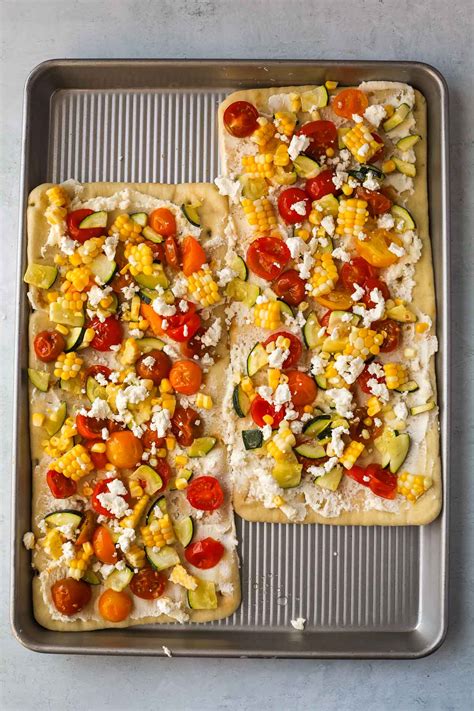Summer Vegetable Flatbread I Heart Vegetables