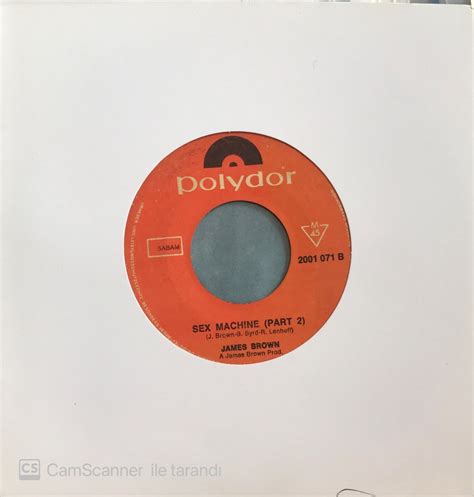 James Brown Sex Machine 45lik Plak Satın Al