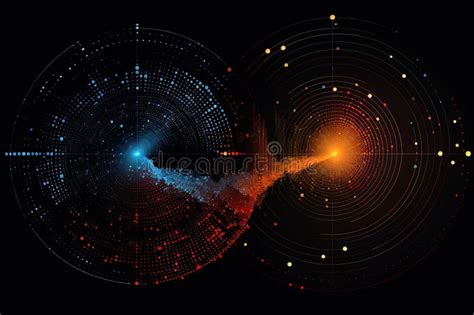 Digital Code Background Abstract Digital Abstract Futuristic Cyberspace Dark Gradient