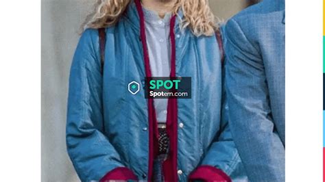 Blue Quilted Jacket Worn By Sasha Sofya Lebedeva In Tetris Movie Spotern