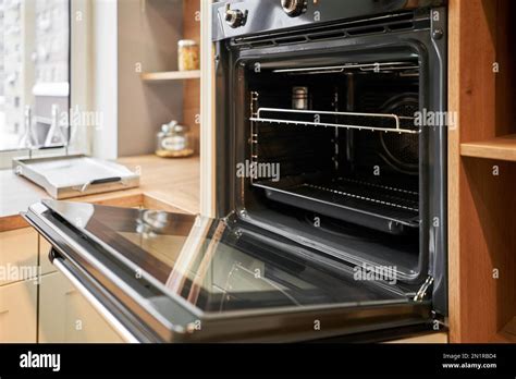 Open Oven Side View Cooking With The Bosch Sideopening Wall Oven