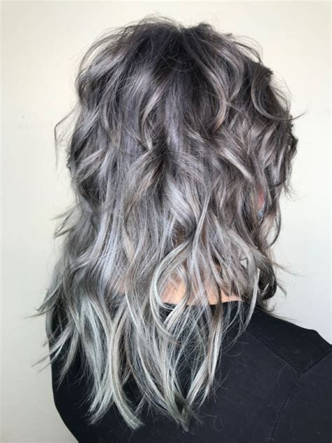 Grey Shag Long Hair Styles Long Shag Hairstyles Medium Hair Styles