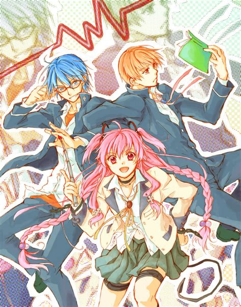 Yui Hinata Hideki And Otonashi Yuzuru Angel Beats Drawn By Robata Danbooru