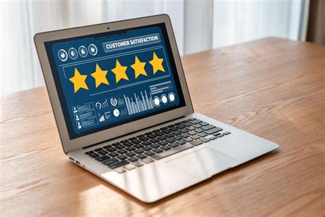 Premium Photo Customer Satisfaction And Evaluation Analysis On Modish Software Computer