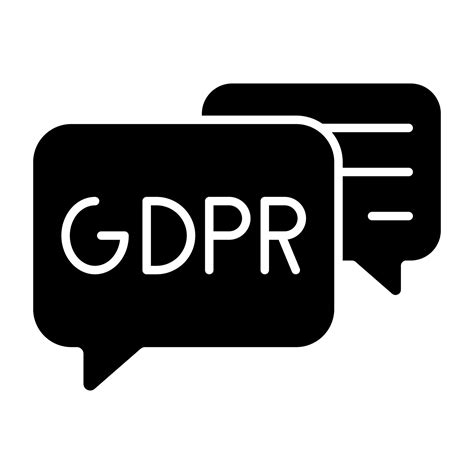 Trendy Design Icon Of Gdpr Chatting 14197072 Vector Art At Vecteezy