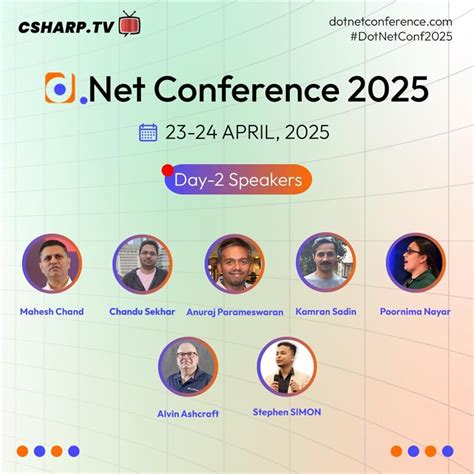Dotnetconf25 Csharptv Developers Dotnetconference Dotnet