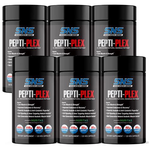 Pepti Plex 6 Bottles Serious Nutrition Solutions