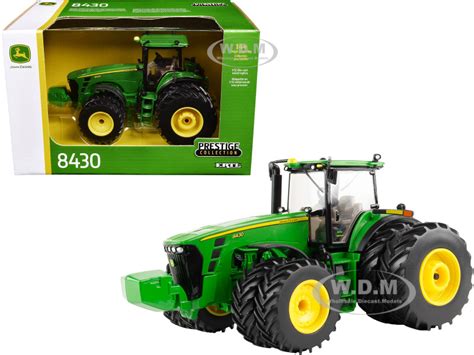 John Deere 8430 Tractor With Dual Wheels Green Prestige Collection 1