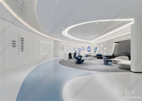 现代公司接待室休息区su模型下载【id1123210048】知末su模型网