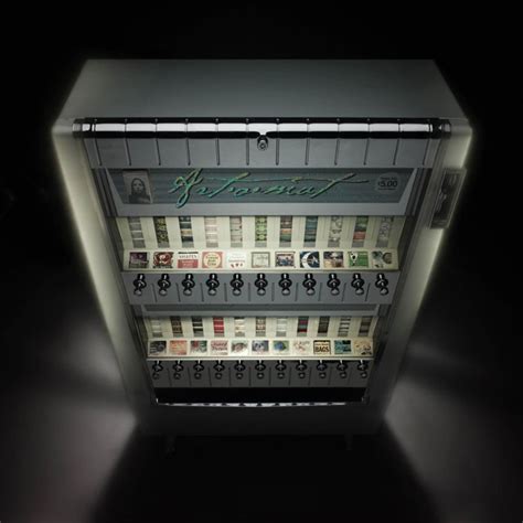 Art O Mat Retired Cigarette Vending Machines Converted To Sell Art