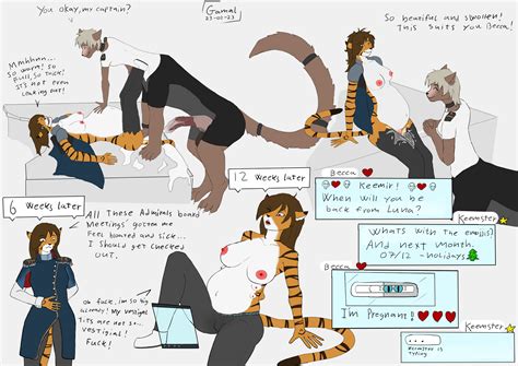 Rule 34 Absurd Res After Sex Anthro Bodily Fluids Breasts Cougar Cum