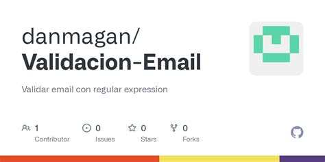 Github Danmaganvalidacion Email Validar Email Con Regular Expression