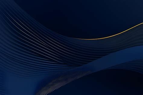 Premium Ai Image 3d Modern Wave Curve Abstract Presentation Background Luxury Paper Cut