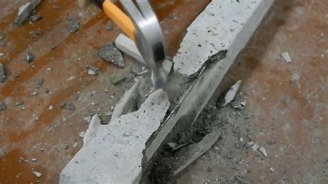 Lightweight #concrete #fence post vs normal concrete #post - YouTube